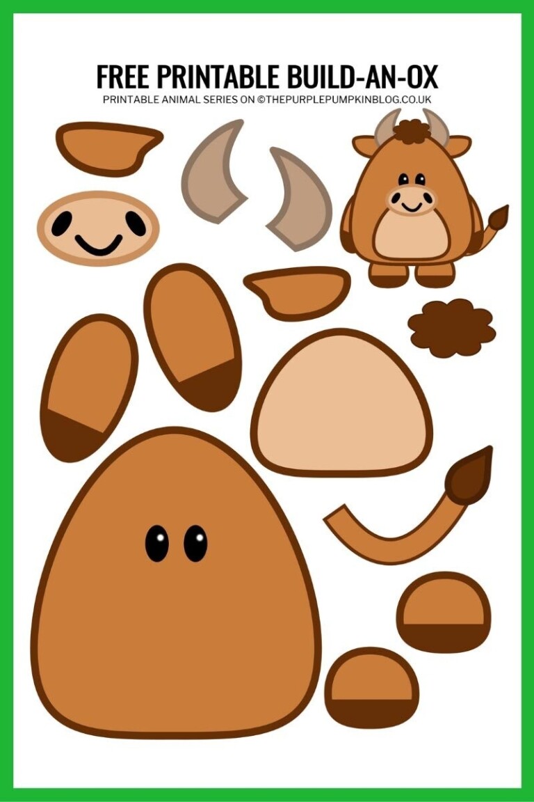 Cut Out Free Printable Craft Templates - printcraftzone.com