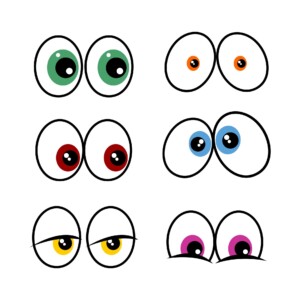 Printable Eyes For Crafts - printcraftzone.com